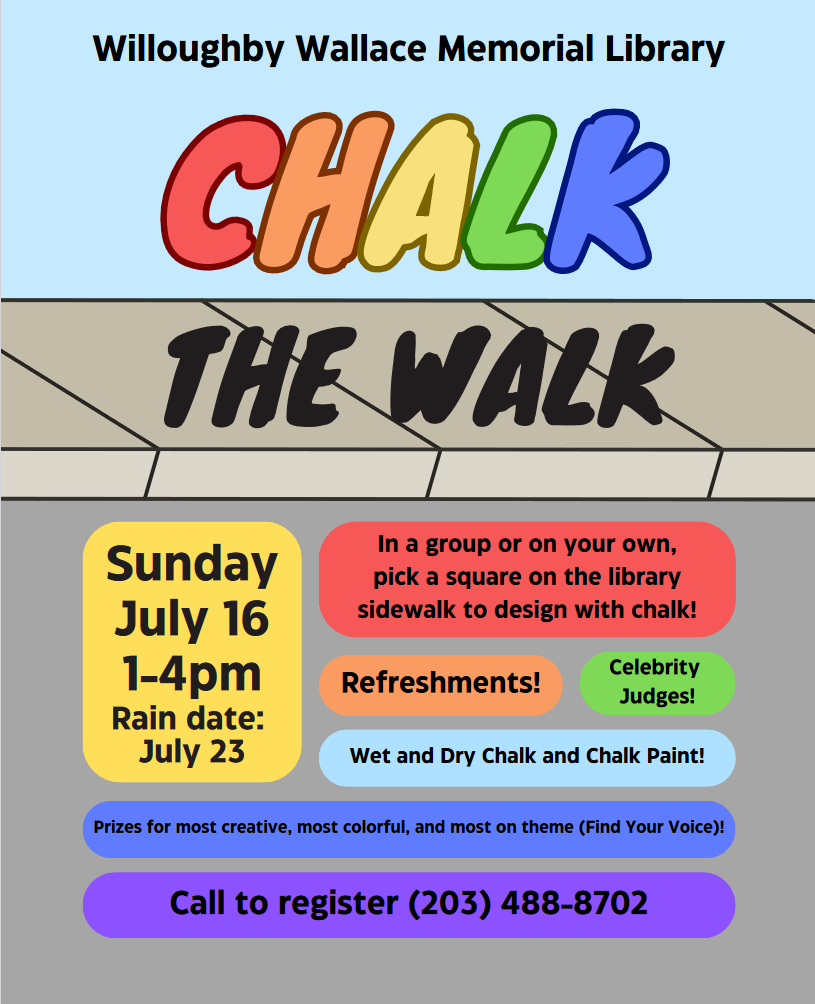 Chalk the Walk Sunday afternoon event — The Willoughby Wallace Memorial ...