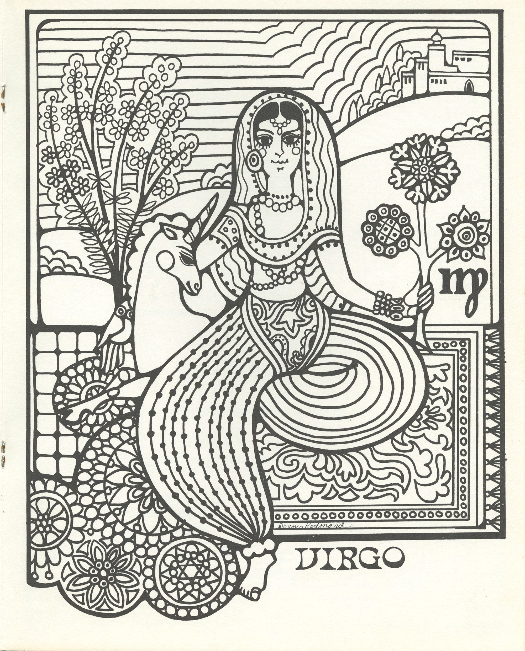 Zodiac Coloring Book — The Peculiar Manicule