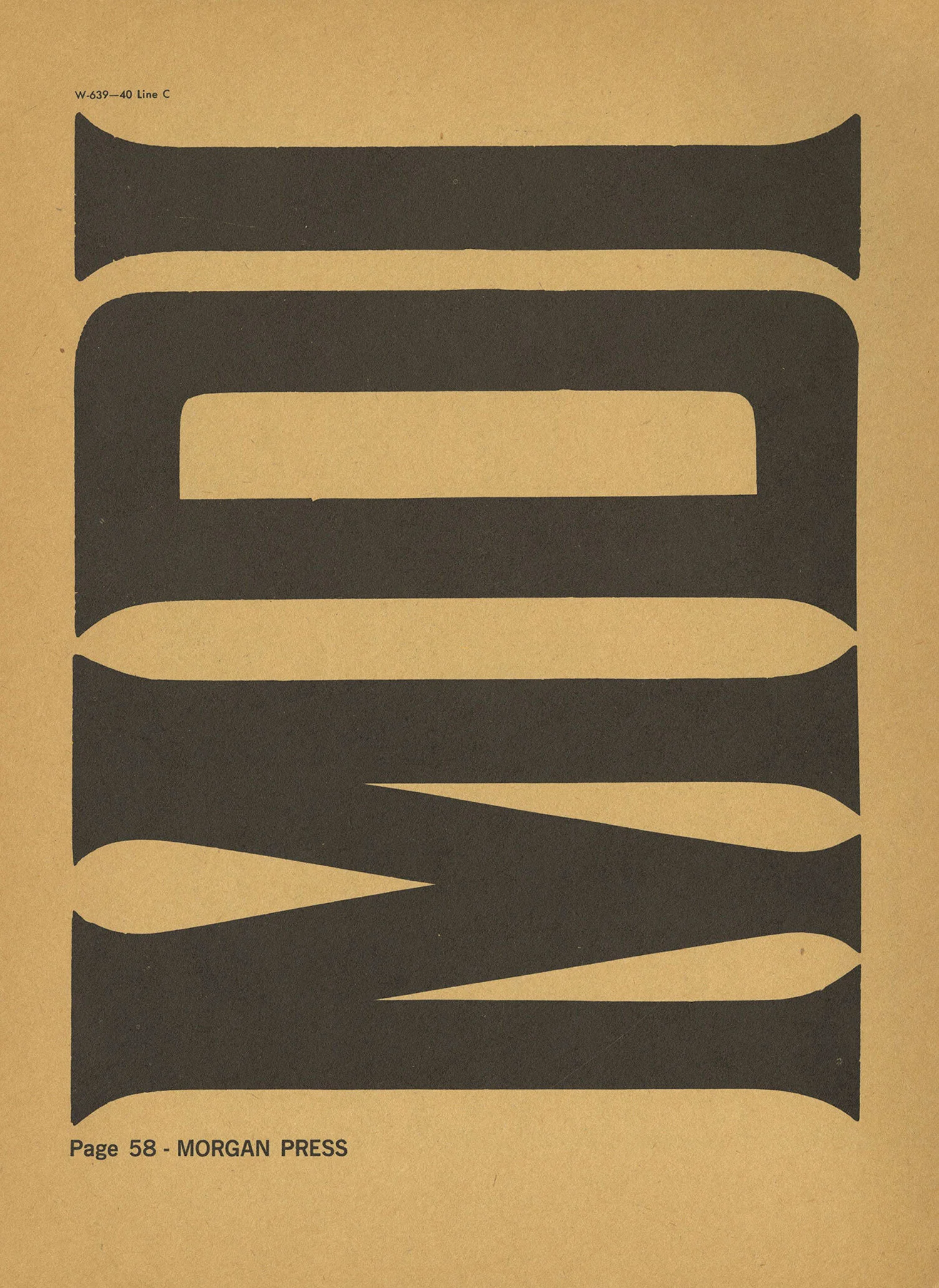 Morgan Press Wood Type Catalog — The Peculiar Manicule