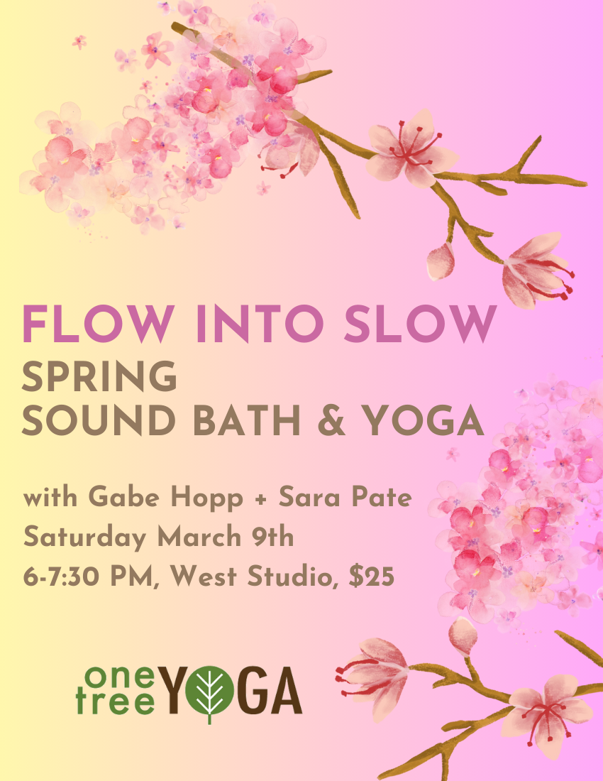 Workshops — One Tree Yoga