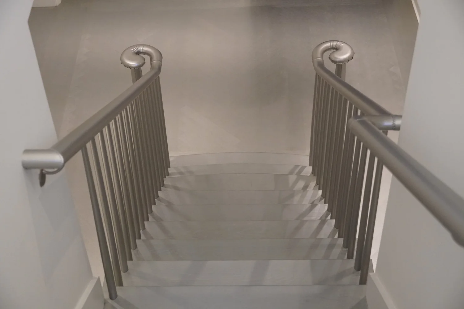 leather wrapped handrails — Architectural Leather Works