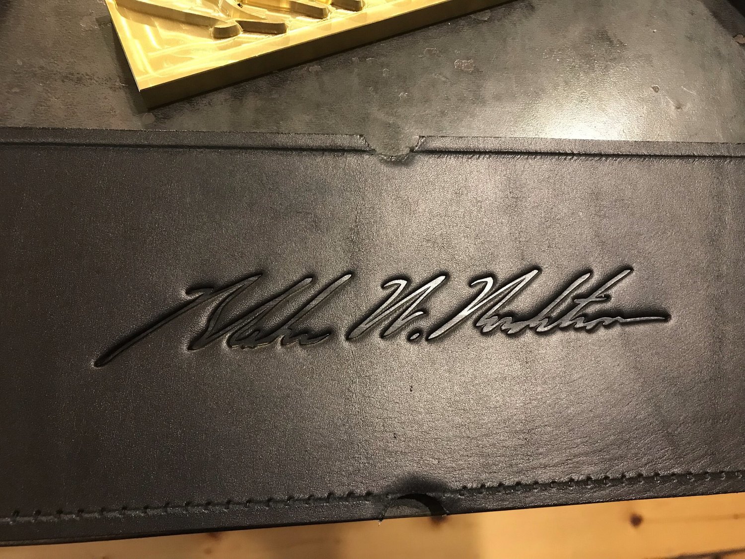 Nordstrom Leather Wrapped Door Pulls — Architectural Leather Works