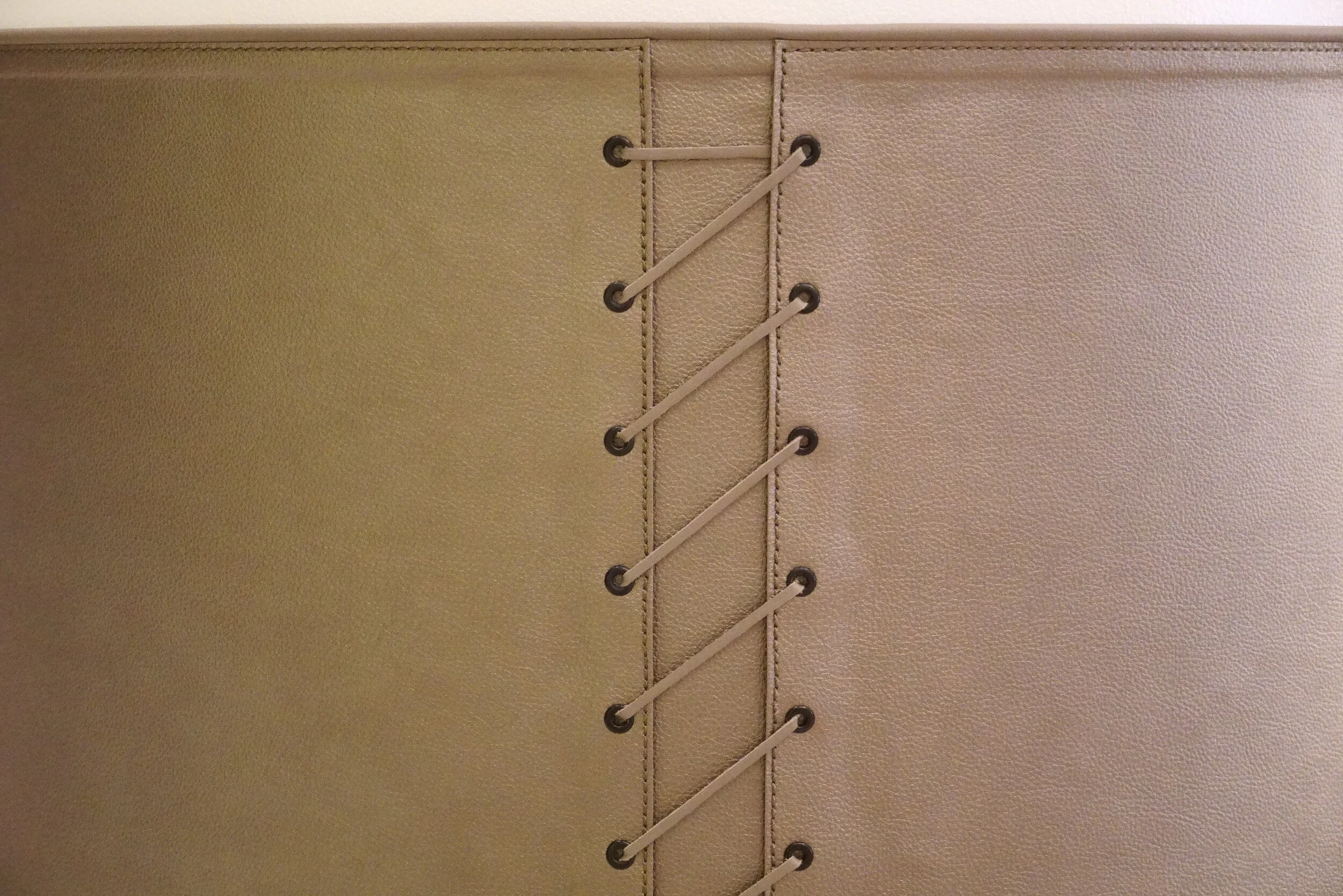 leather wrapped columns — Architectural Leather Works