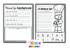 First Grade September Worksheets FREEBIES — Keeping My Kiddo Busy