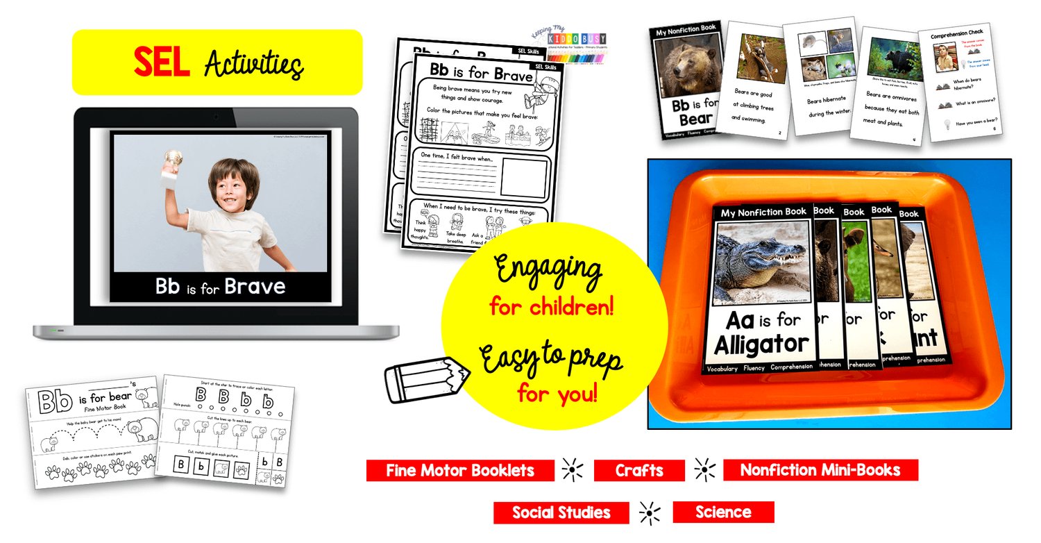 Letter of the Week Curriculum - FREE Activities for Preschool and ...