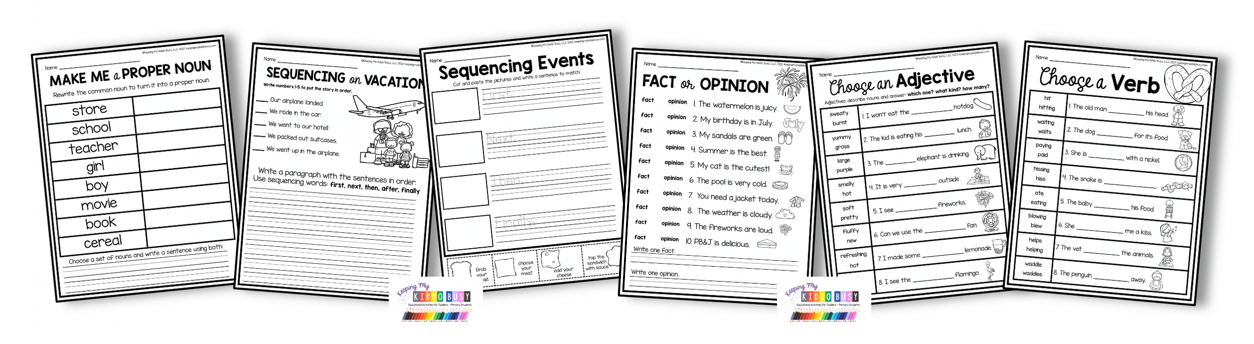 SUMMER REVIEW activities and worksheets for first grade - FREEBIES ...