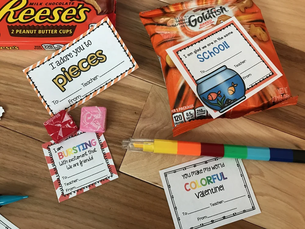 Valentine's Day - FREE Cards and Candy Grams — Keeping My Kiddo Busy