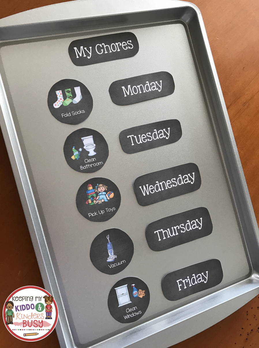 Kids Chore & Routine Cards - Printable Chalkboard — Keeping My Kiddo Busy