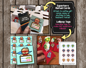 Superhero Teacher Appreciation — Keeping My Kiddo Busy