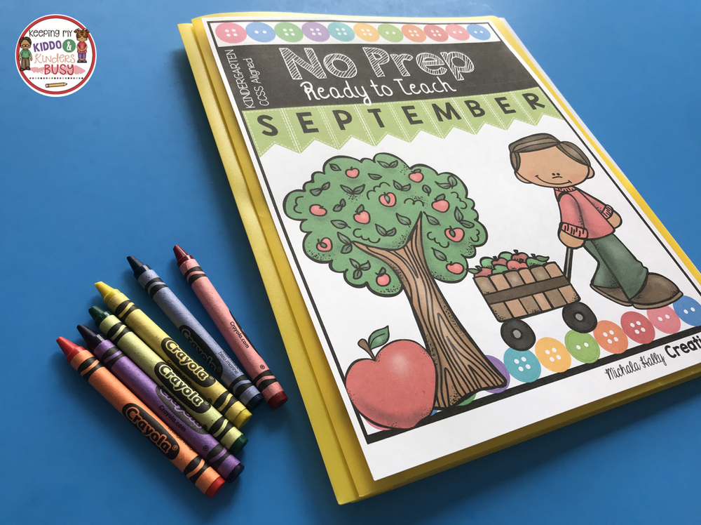 September Math and Literacy Pack - FREEBIES — Keeping My Kiddo Busy