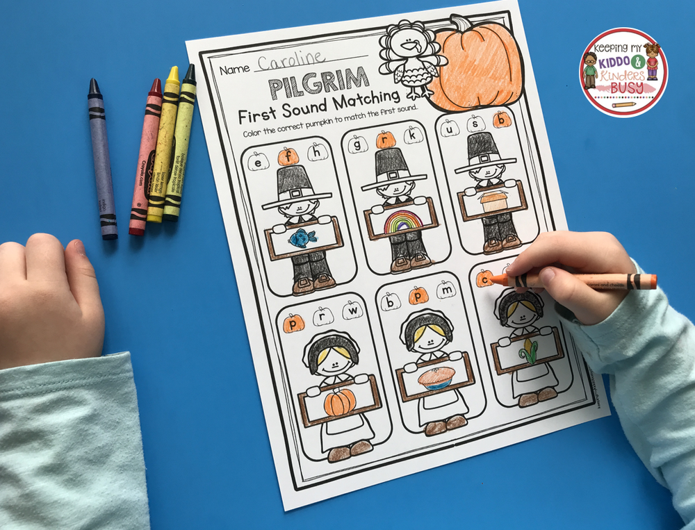 November Math and Literacy Pack - FREEBIES — Keeping My Kiddo Busy