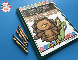November Math and Literacy Pack - FREEBIES — Keeping My Kiddo Busy