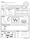 November Seat Work for Kindergarten - FREE WEEK — Keeping My Kiddo Busy
