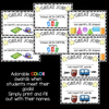 Kindergarten Goal Chart - FREEBIE — Keeping My Kiddo Busy