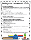 Measurement and Data Kindergarten Math Unit - FREEBIES — Keeping My ...