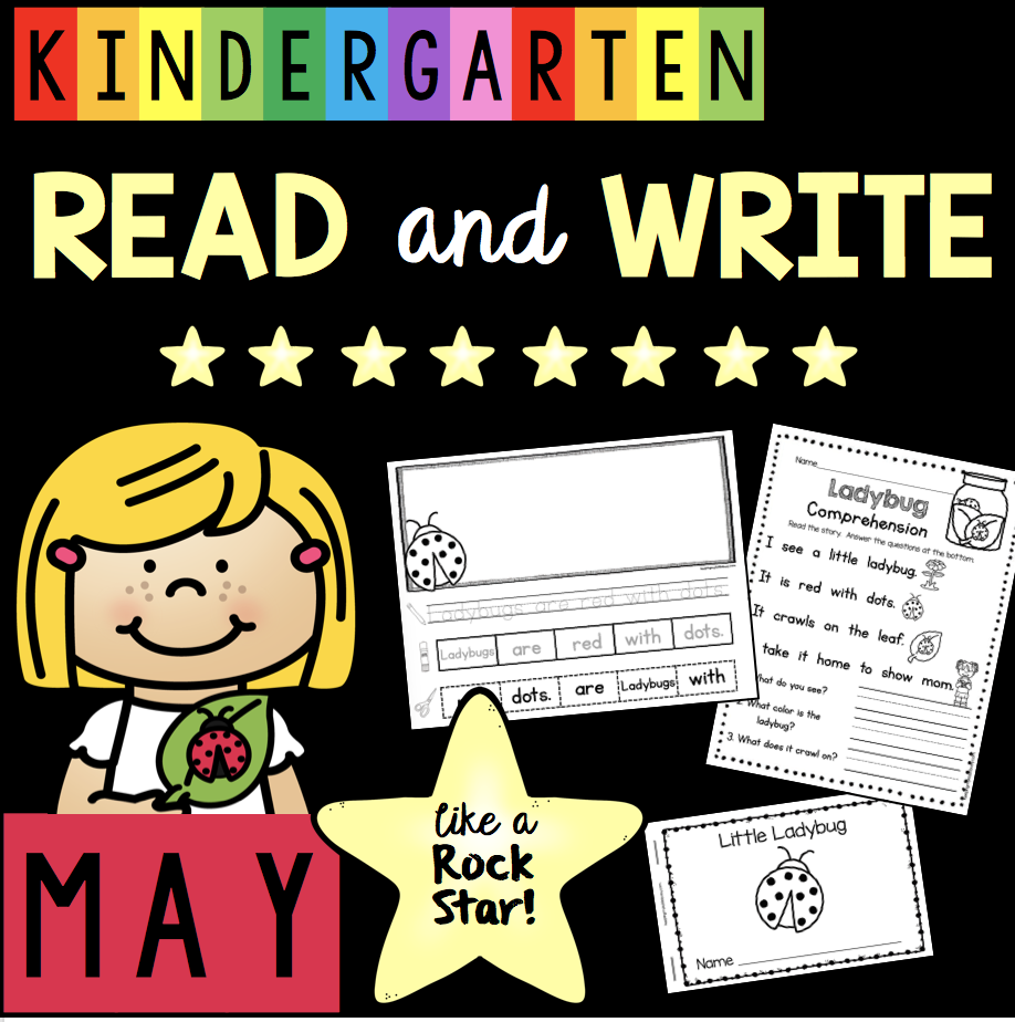 Read and Write like a Rock Star - May FREEBIES — Keeping My Kiddo Busy