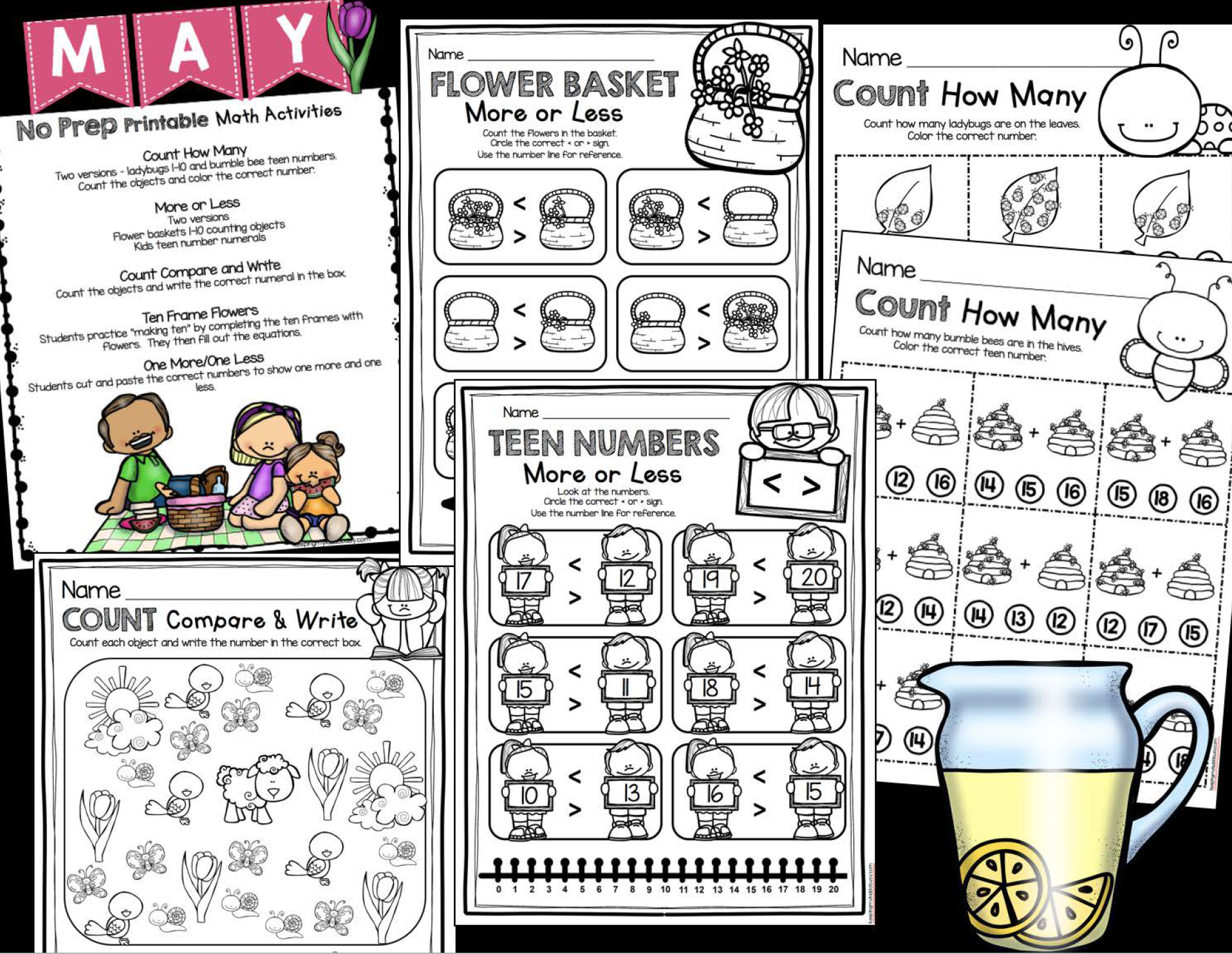 May in Kindergarten - FREEBIES — Keeping My Kiddo Busy