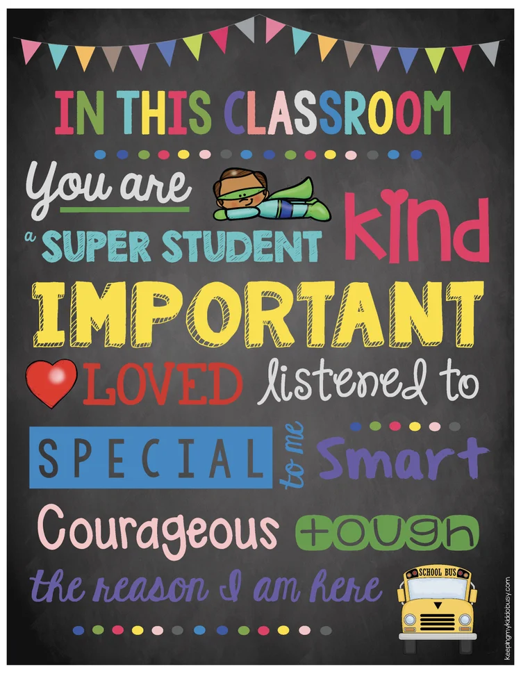 Classroom Decor — Keeping My Kiddo Busy