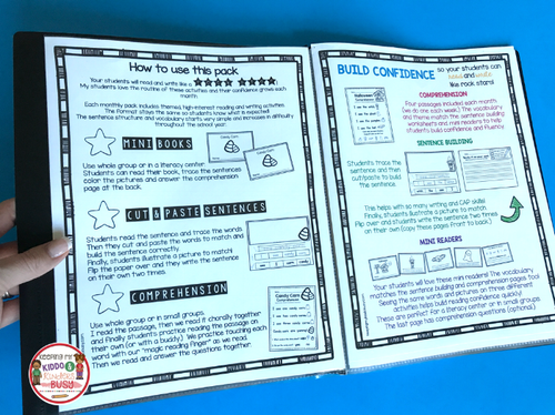 Read and Write Like a Rock Star - October FREEBIES — Keeping My Kiddo Busy