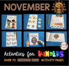 November Math and Literacy Pack - FREEBIES — Keeping My Kiddo Busy