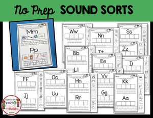 Teaching First Sounds - Complete Unit with FREEBIES — Keeping My Kiddo Busy