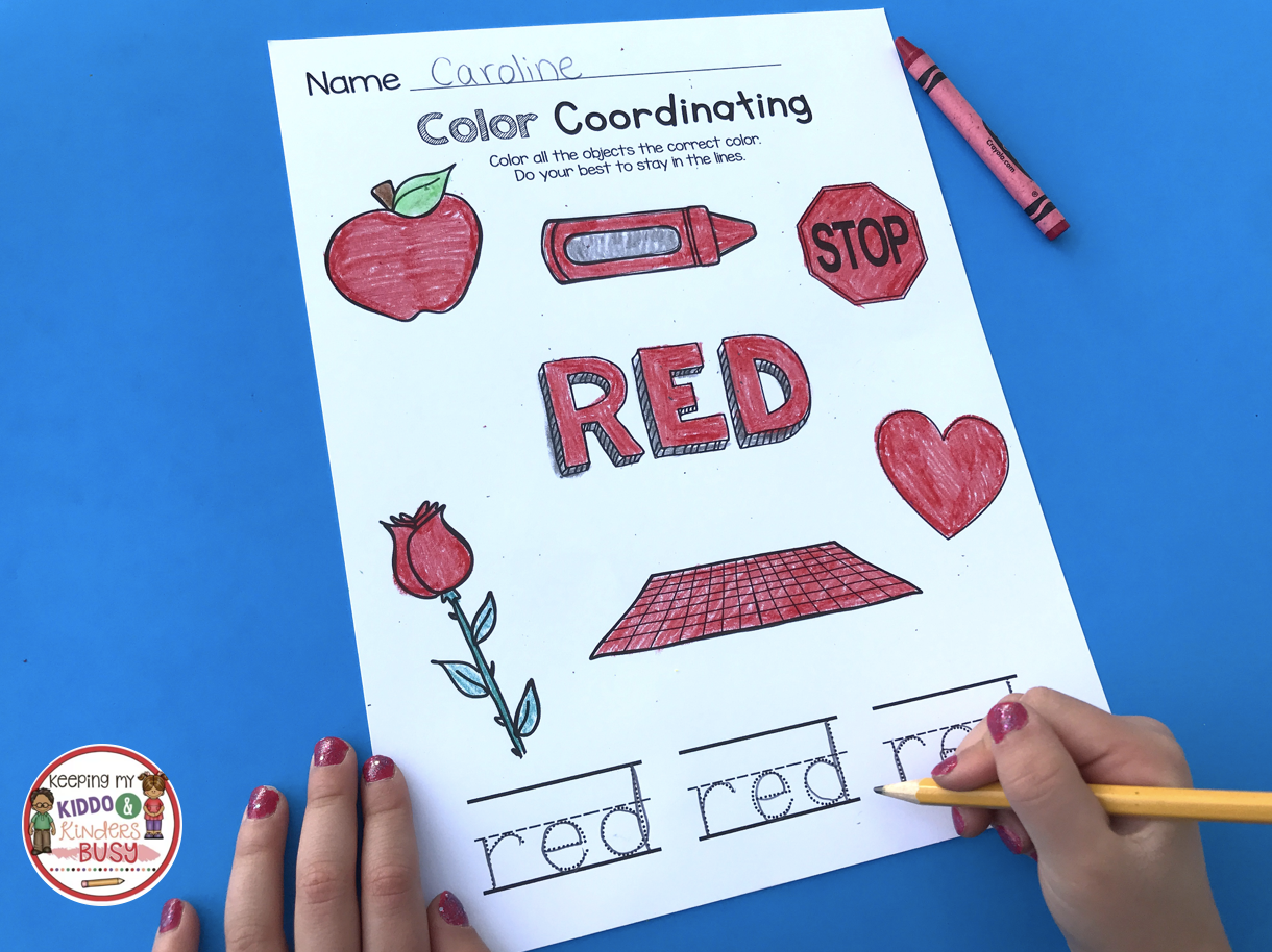 Kindergarten in August - FREEBIES — Keeping My Kiddo Busy