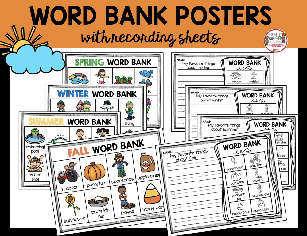 Writing Lists in Kindergarten - Unit 2 FREEBIE — Keeping My Kiddo Busy