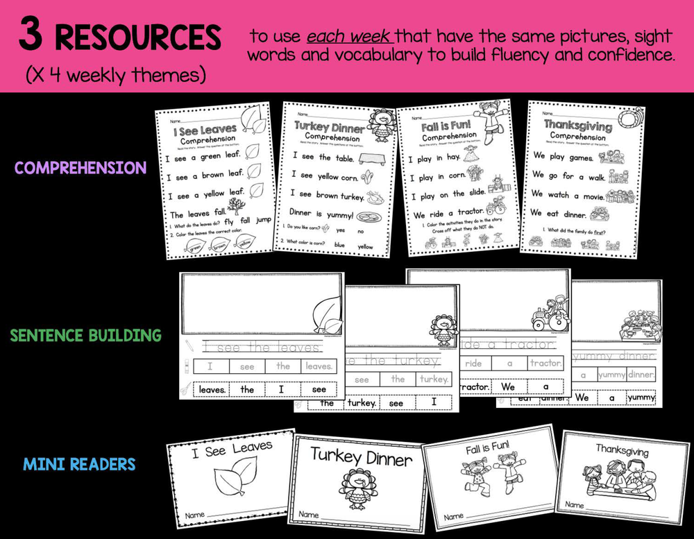 November Read and Write like a Rock Star FREE WEEK — Keeping My Kiddo Busy