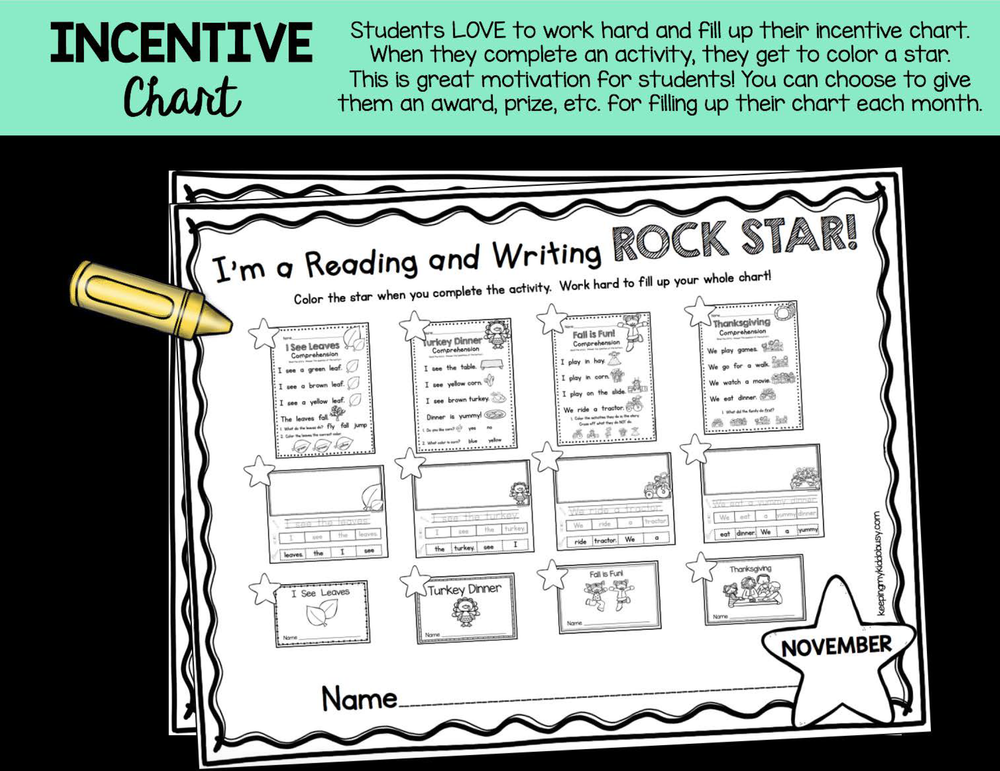 November Read and Write like a Rock Star FREE WEEK — Keeping My Kiddo Busy