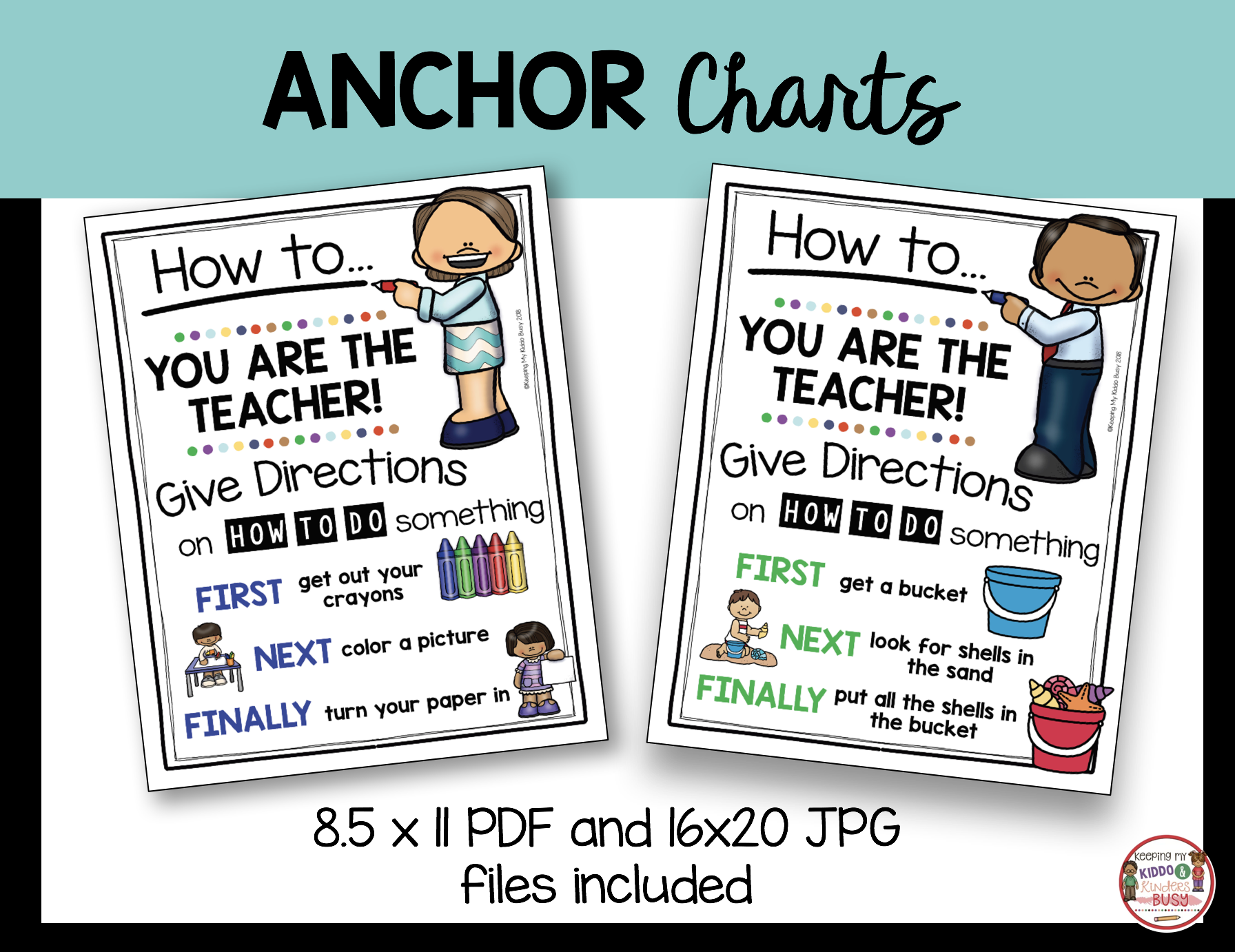 Expository "How-To" Writing FREEBIE — Keeping My Kiddo Busy
