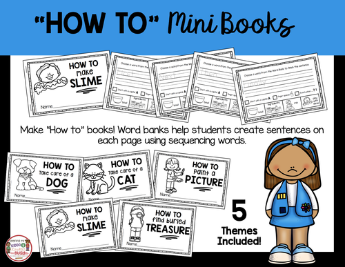 Expository "How-To" Writing FREEBIE — Keeping My Kiddo Busy