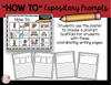 Expository "How-To" Writing FREEBIE — Keeping My Kiddo Busy