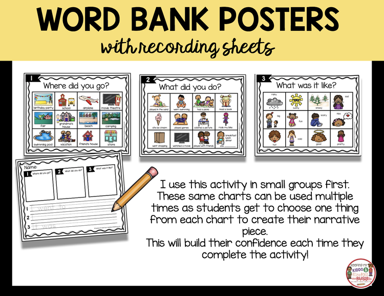 Narrative Writing - FREEBIE — Keeping My Kiddo Busy