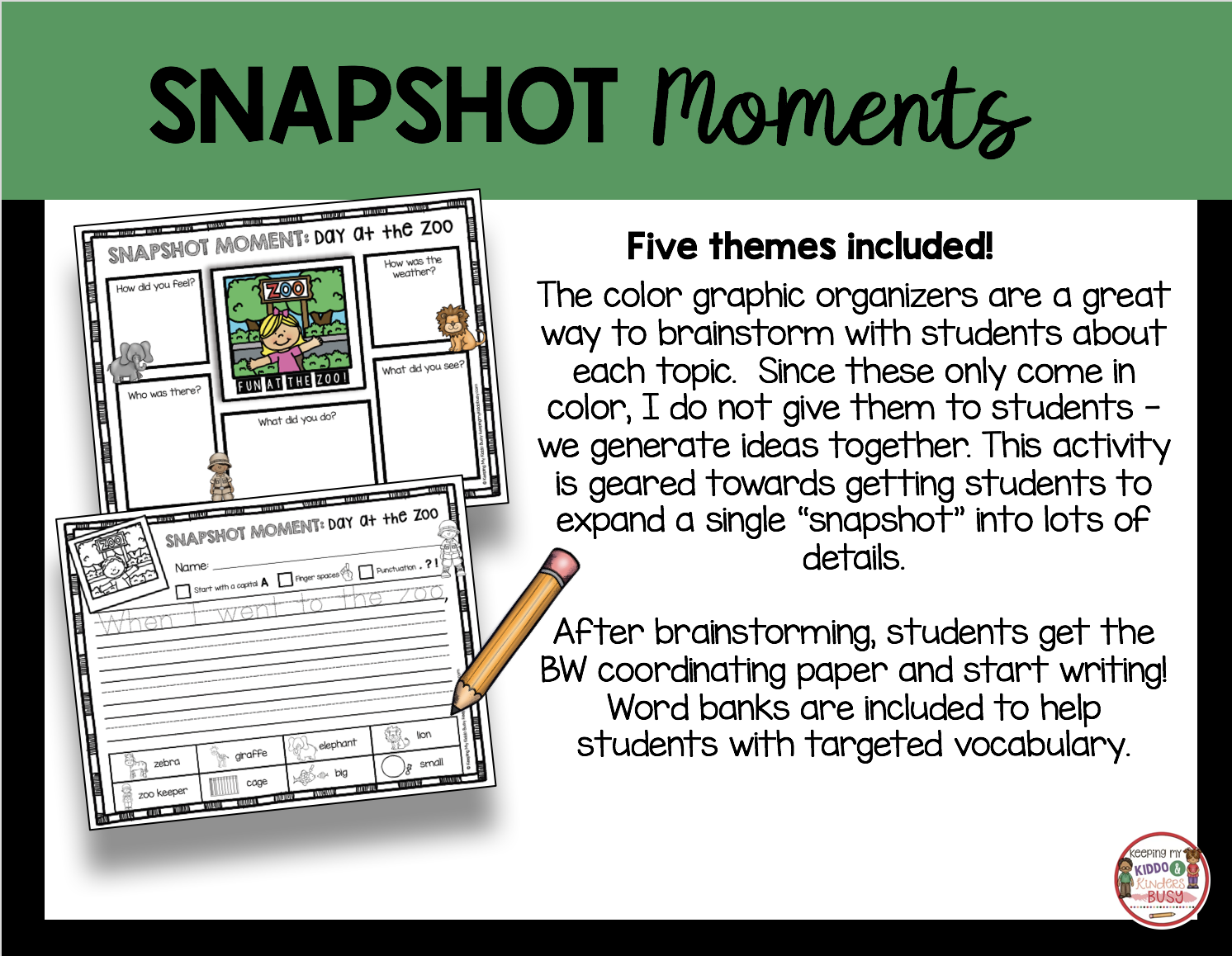 Narrative Writing - FREEBIE — Keeping My Kiddo Busy