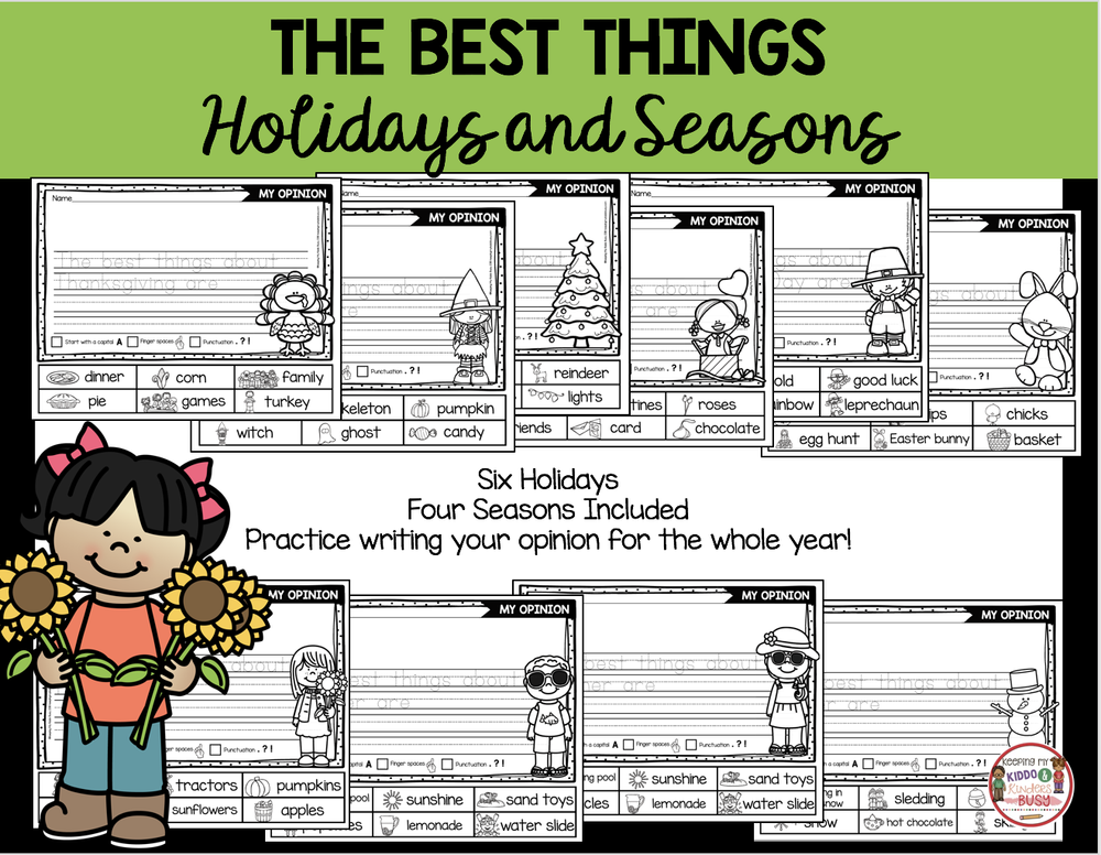 Opinion Writing - Unit 5 - FREE ACTIVITY — Keeping My Kiddo Busy
