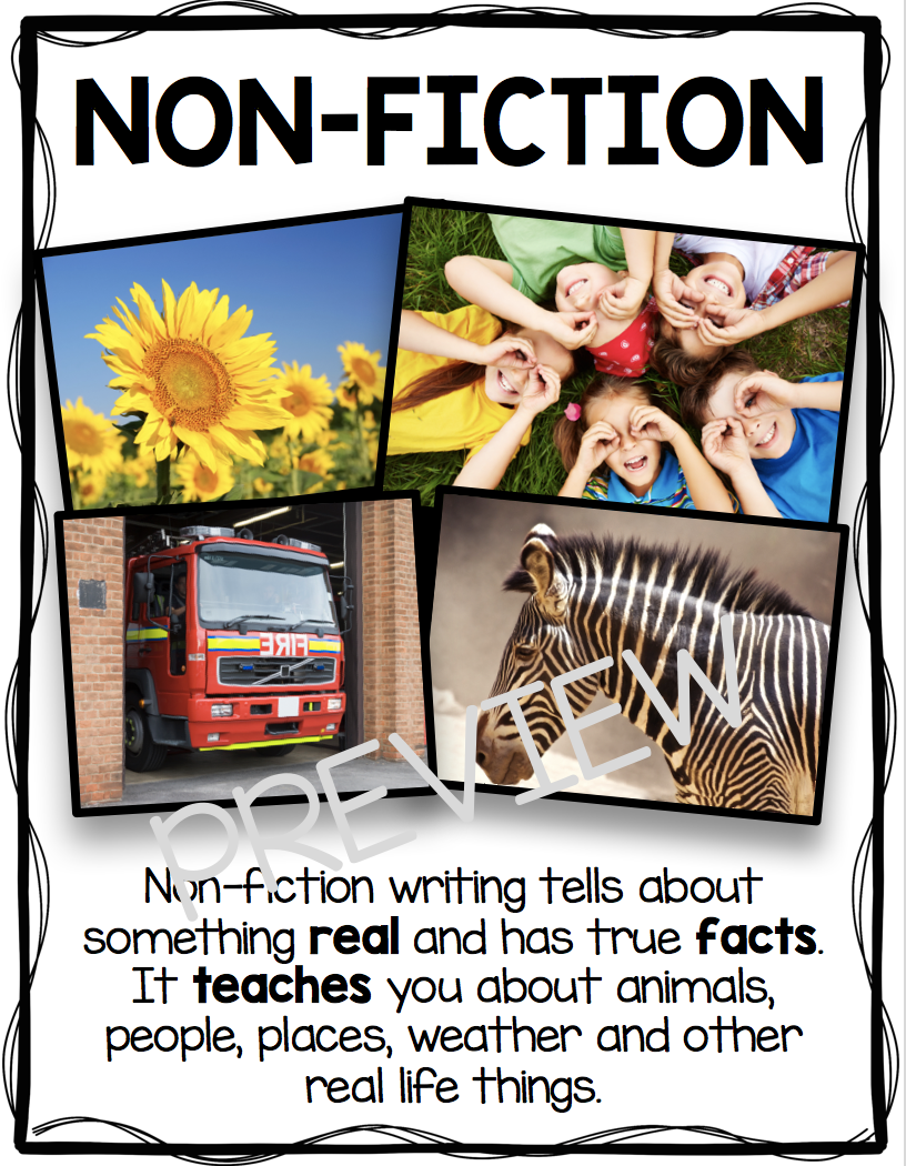 Non-Fiction Writing Unit FREEBIE — Keeping My Kiddo Busy
