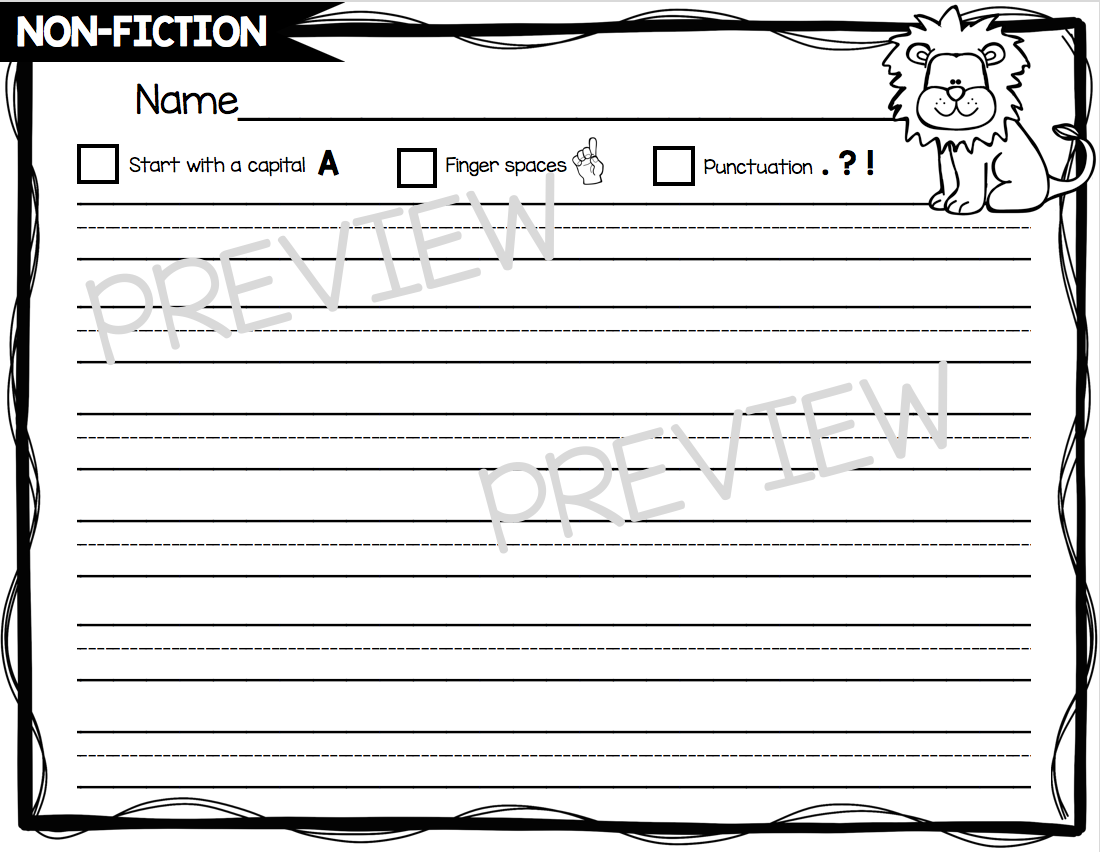Non-Fiction Writing Unit FREEBIE — Keeping My Kiddo Busy