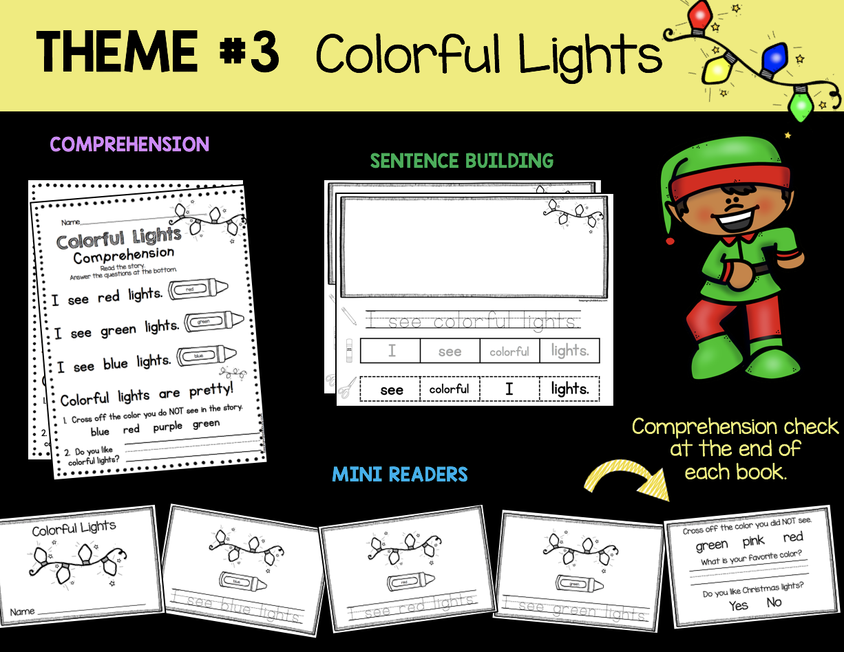 December Reading and Writing - Christmas - FREE BOOK — Keeping My Kiddo ...