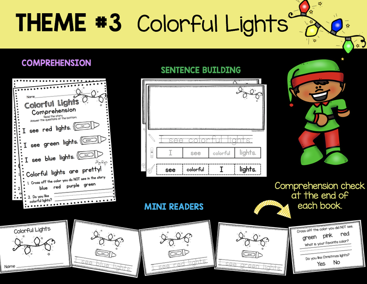 December Reading and Writing - Christmas - FREE BOOK — Keeping My Kiddo ...