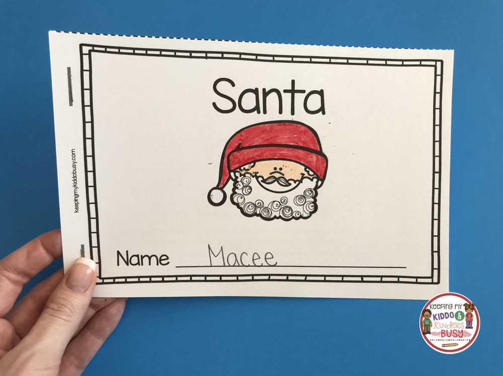 December Reading and Writing - Christmas - FREE BOOK — Keeping My Kiddo ...