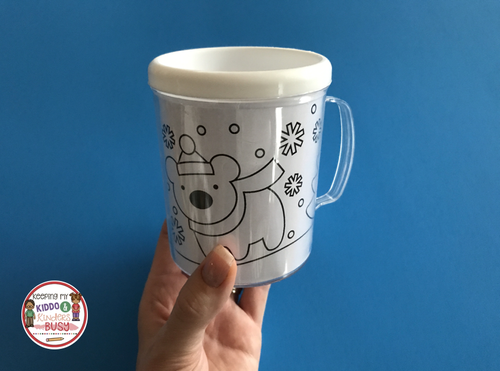 Personalized Santa Mugs — Keeping My Kiddo Busy