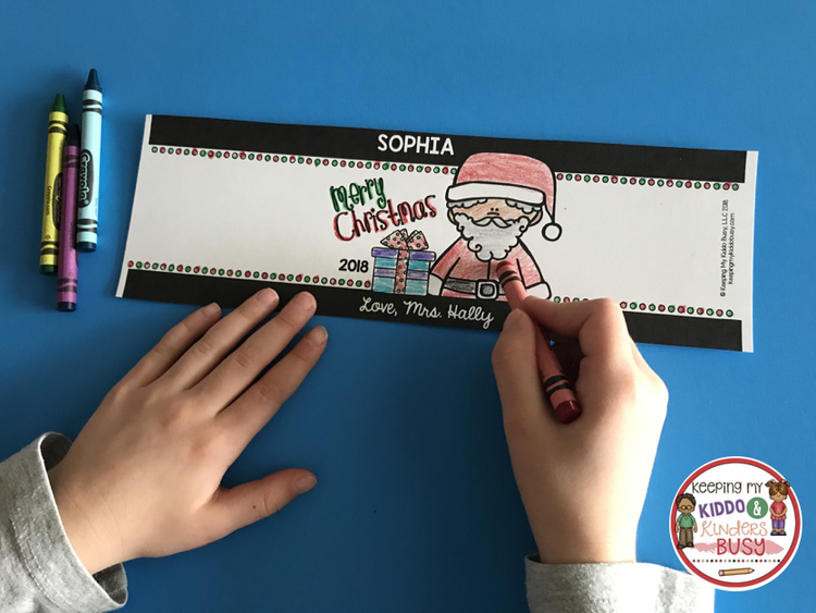 Personalized Santa Mugs — Keeping My Kiddo Busy