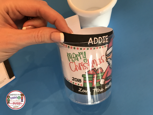 Personalized Santa Mugs — Keeping My Kiddo Busy