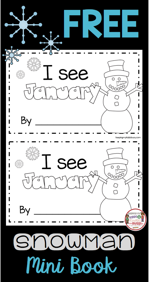 January No Prep Math & Literacy Pack - FREEBIES — Keeping My Kiddo Busy