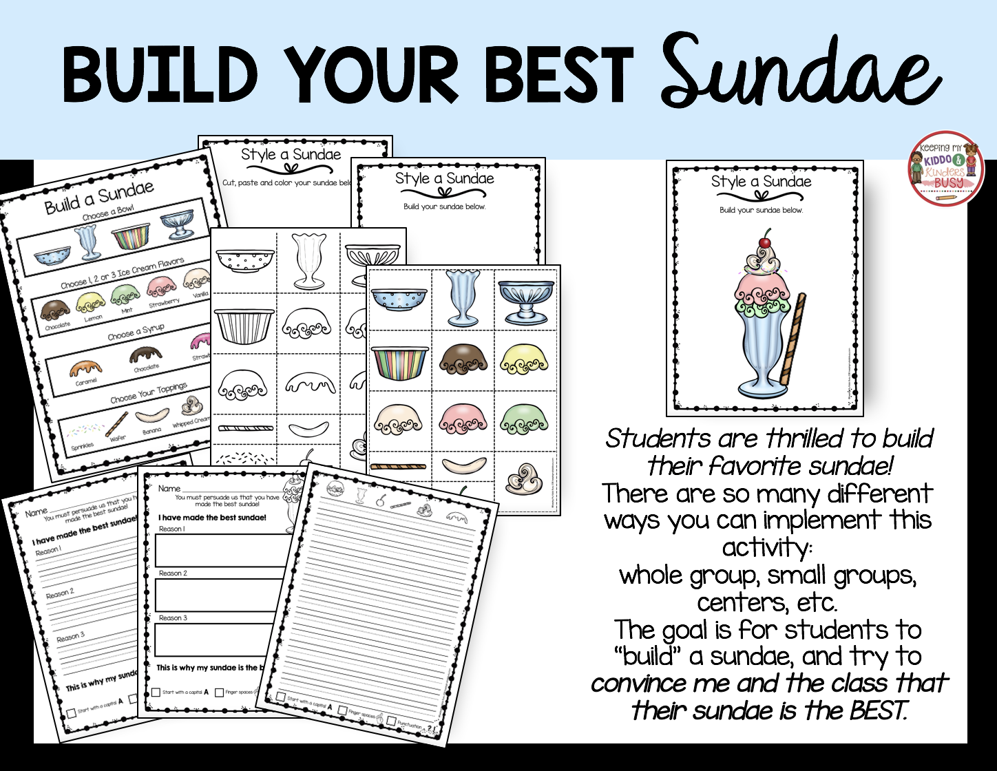 Persuasive Writing - Unit 7 - FREE ACTIVITIES — Keeping My Kiddo Busy