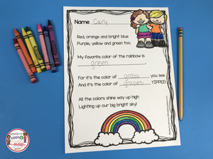 Poetry Writing Unit for Primary Grades — Keeping My Kiddo Busy