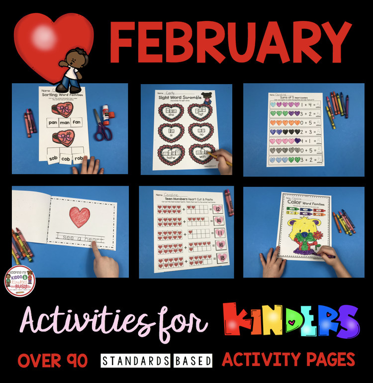 February Math & ELA Pack - FREEBIES — Keeping My Kiddo Busy