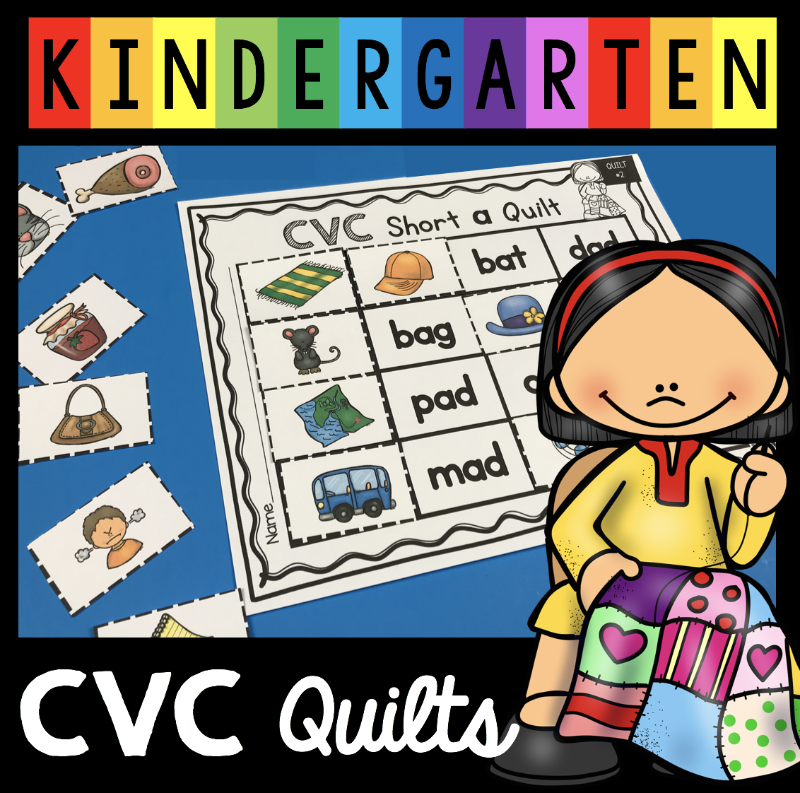 CVC Words — Keeping My Kiddo Busy