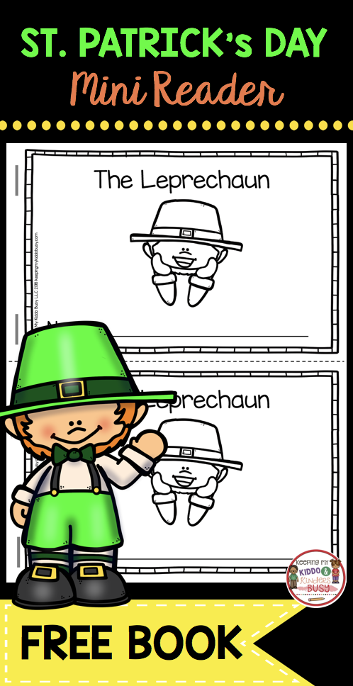 Reading & Writing in March - FREE BOOK — Keeping My Kiddo Busy