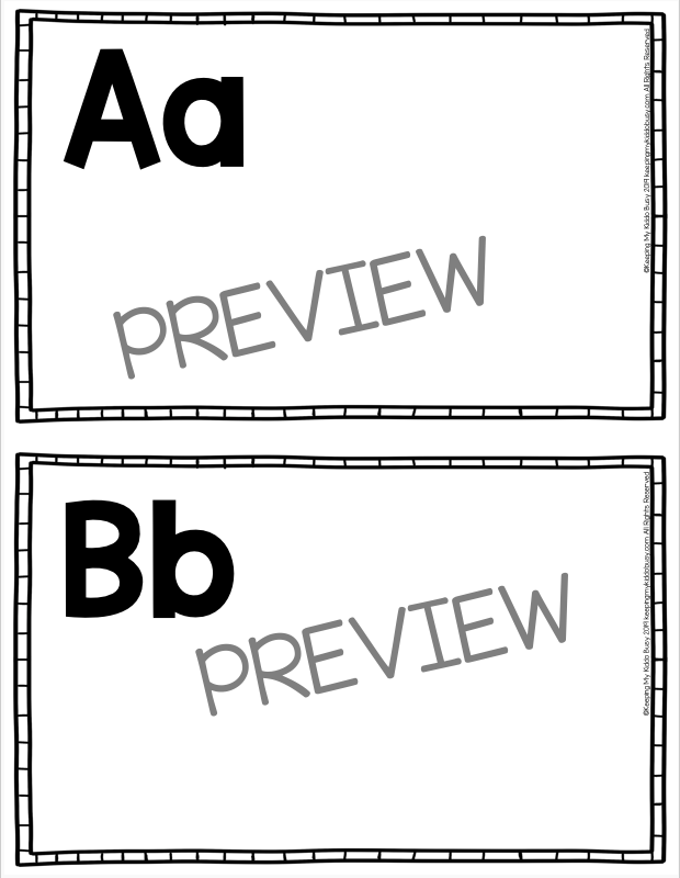 FREE Environmental Print Unit — Keeping My Kiddo Busy